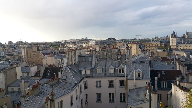 Bar rooftop - 43 up the roof : vue panoramique sur les toits de Paris