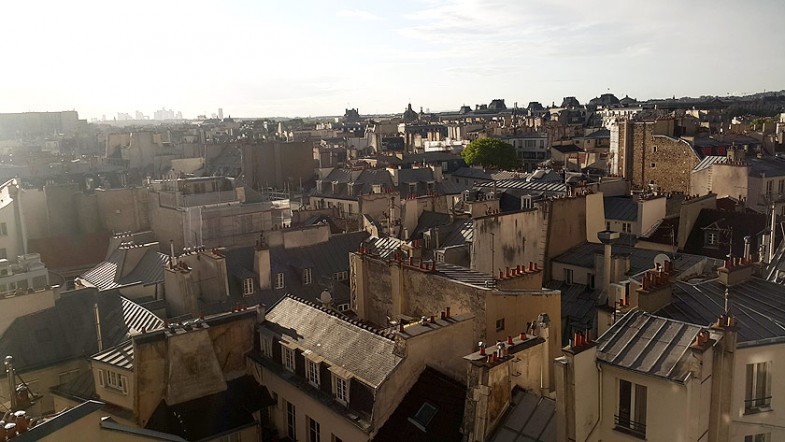 Bar rooftop - 43 up the roof : vue panoramique sur les toits de Paris