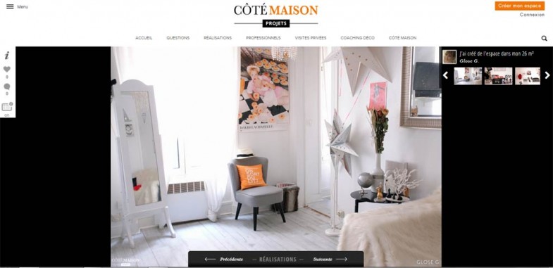 Décoration : Côté Maison lance "Visite privée"... et j'y suis