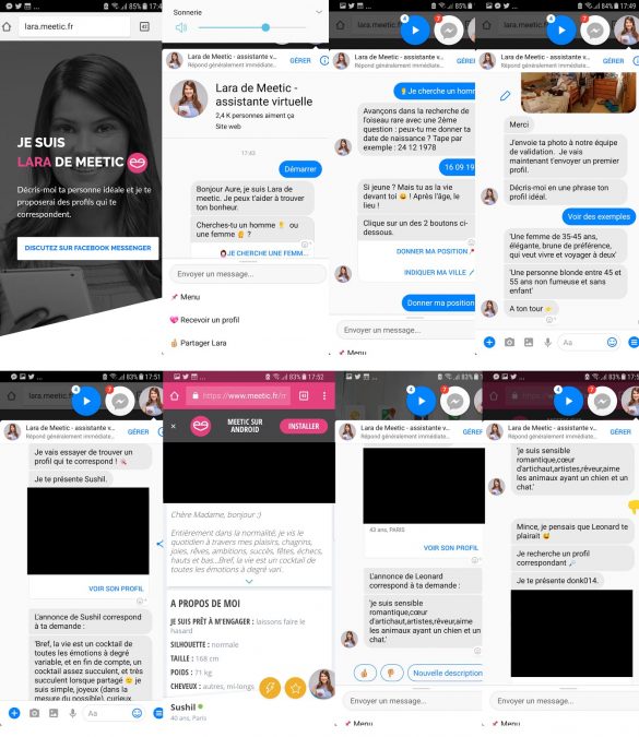 Pour 2018, trouve l'amour avec Lara Bot de Meetic