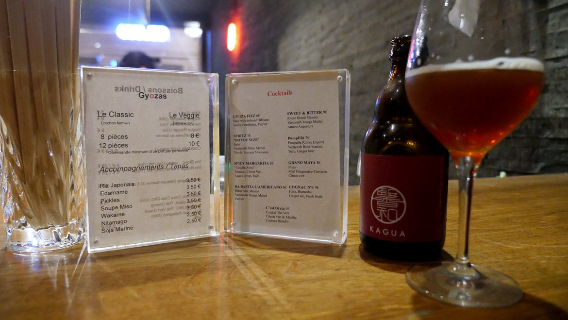 Gyoza bar : un bar à gyozas pas cher cachant un bar à cocktails (Paris 2e)