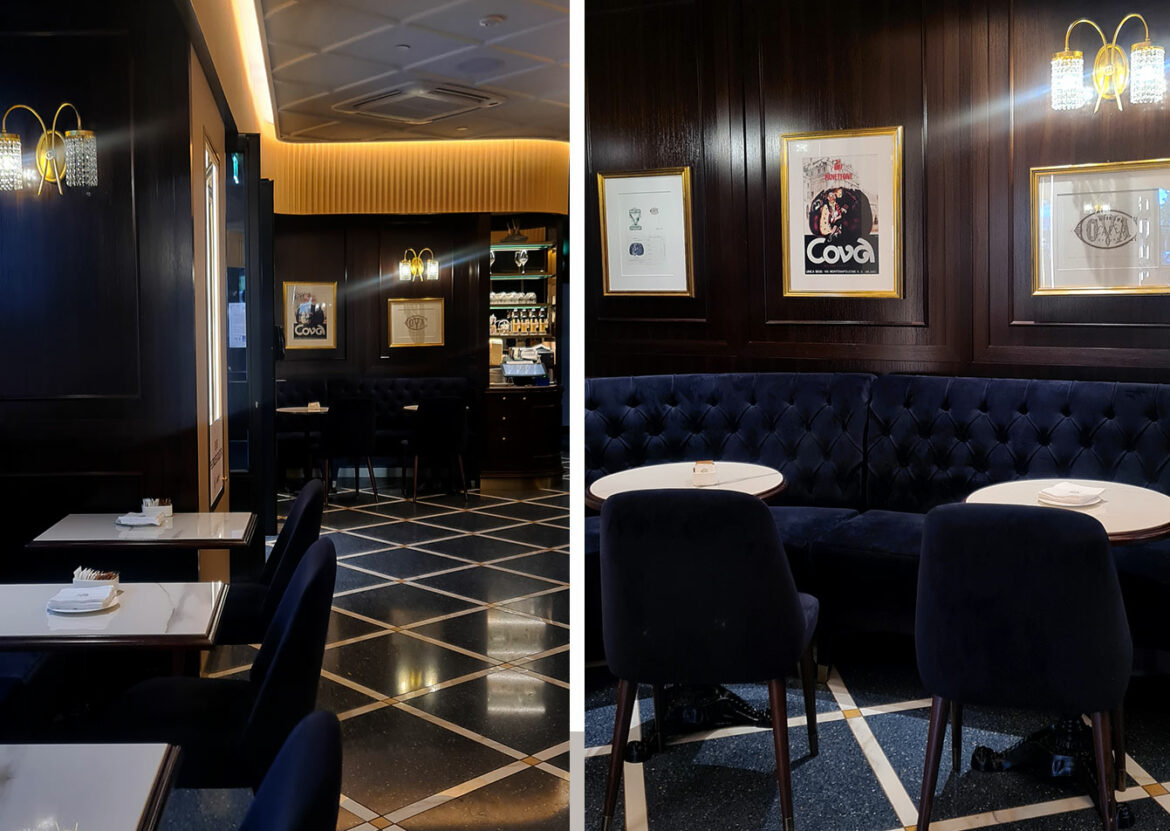 L'élégante et chic Pasticceria Cova (Paris 1er)