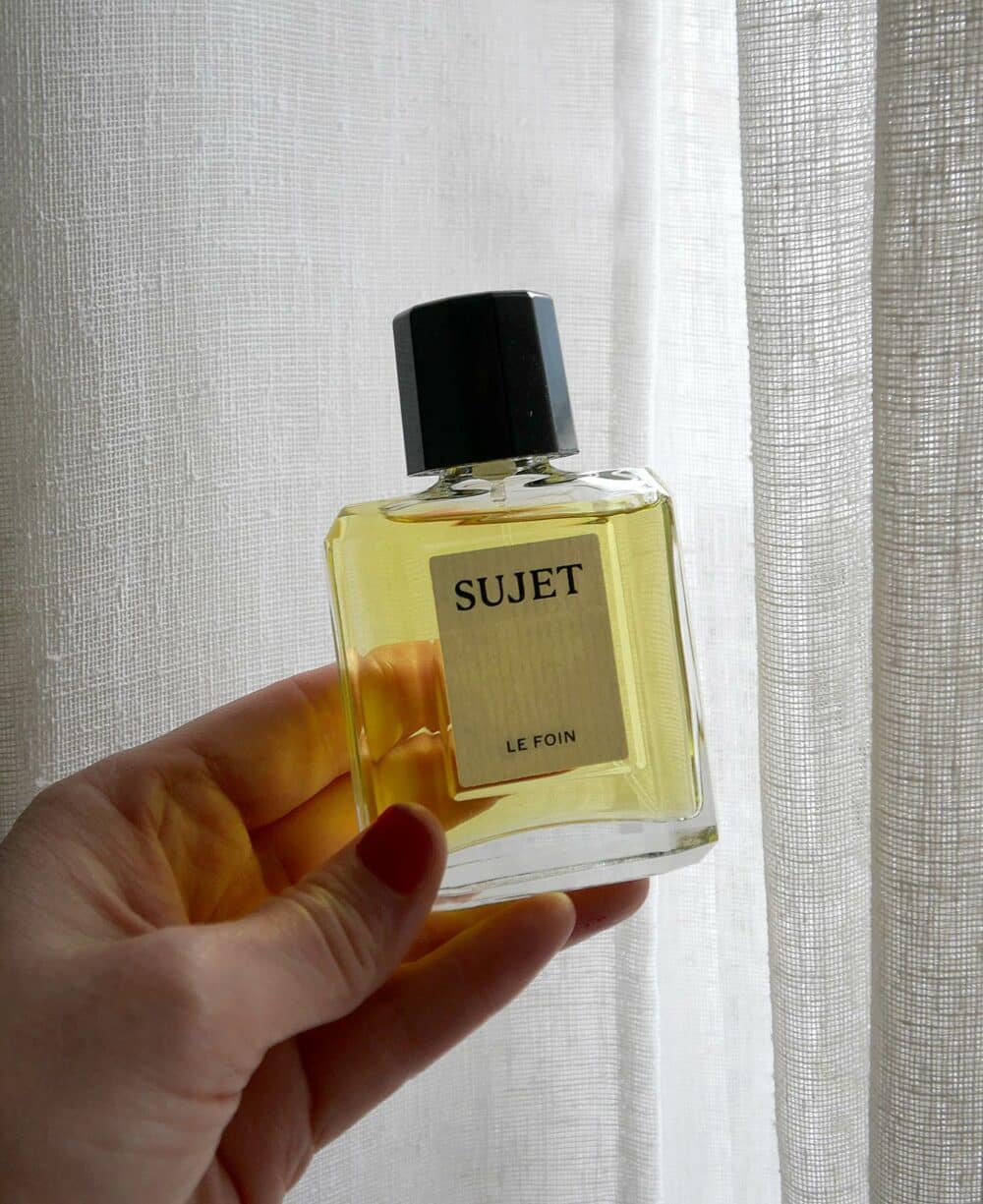 Sujet Parfum : “FOIN”, la 1ere création du fondateur de Typology